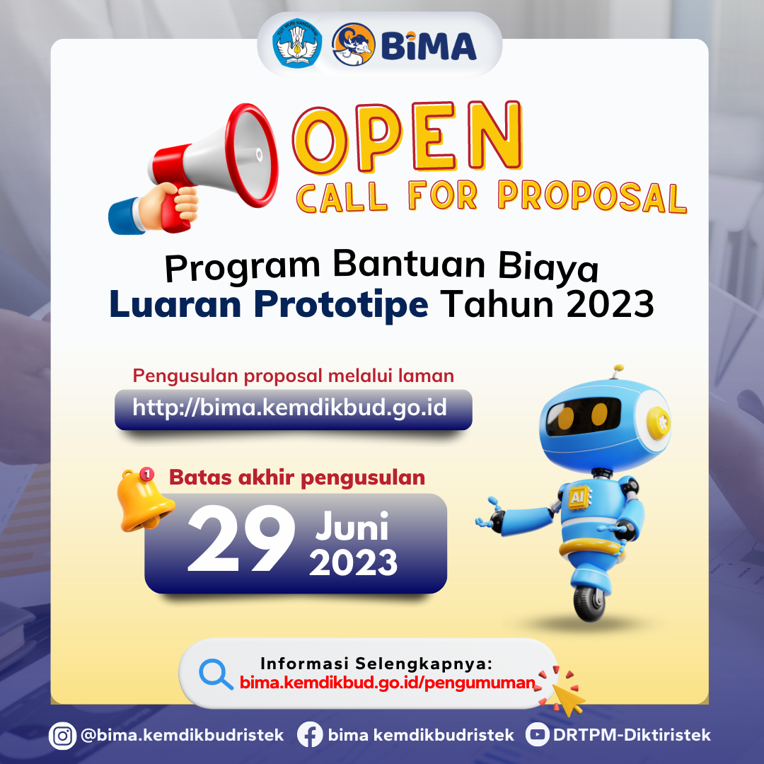 Pengumuman Penerimaan Proposal Program Bantuan Biaya Luaran Prototipe ... Pengumuman Penerimaan Proposal Program Bantuan Biaya Luaran Prototipe ...
